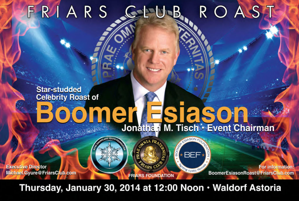 Roast of Boomer Esiason - The Boomer Esiason Foundation