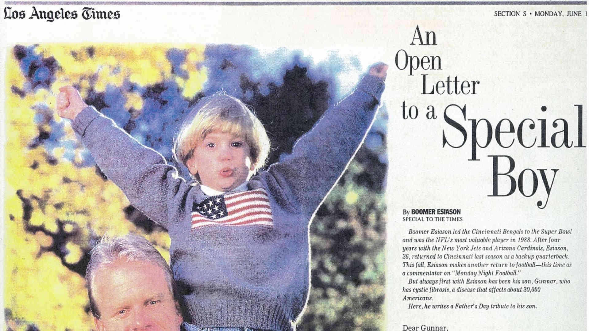 Press - The Boomer Esiason Foundation